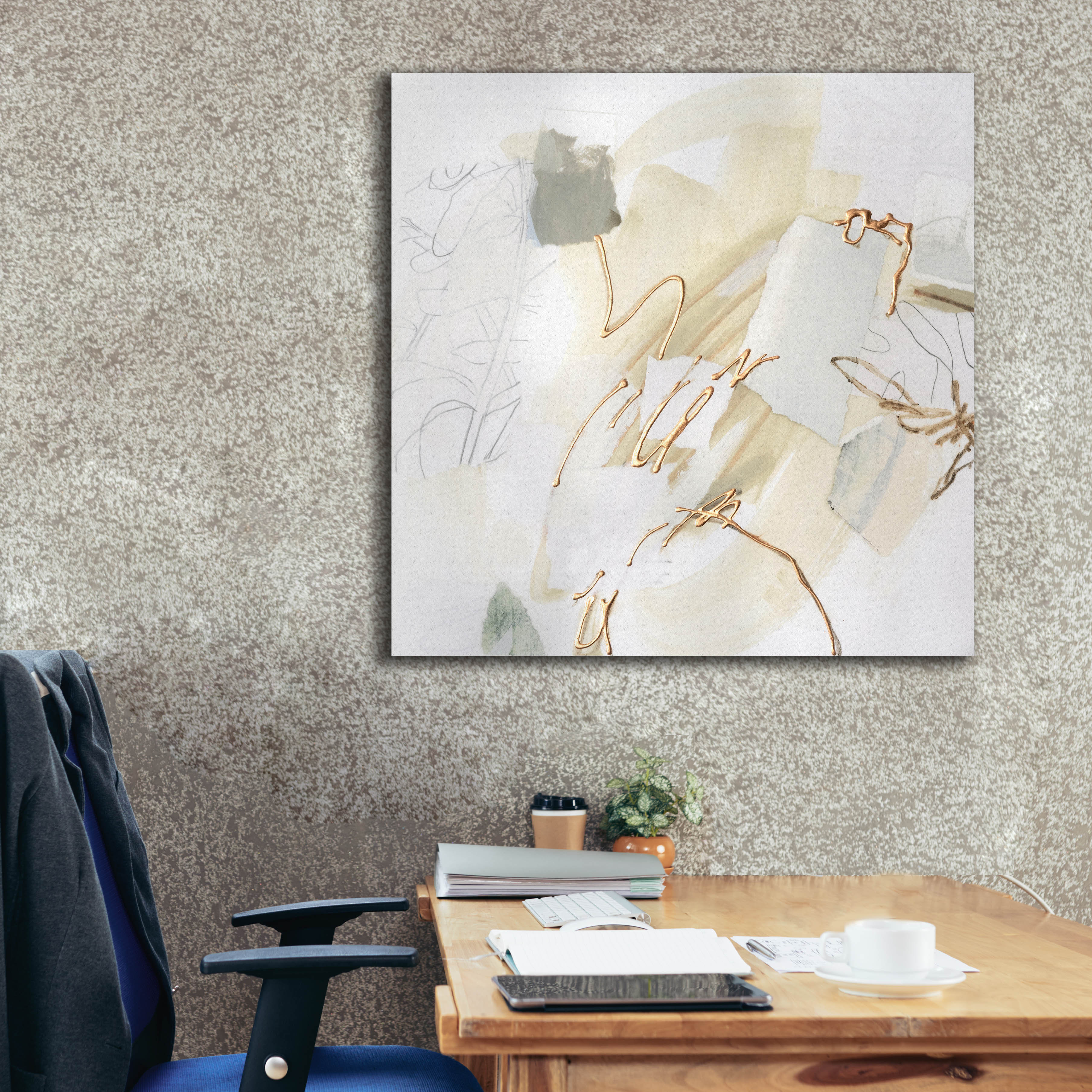 Orren Ellis 'Garden Diary 1' by June Erica Vess Canvas Wall Art, 37" x ...