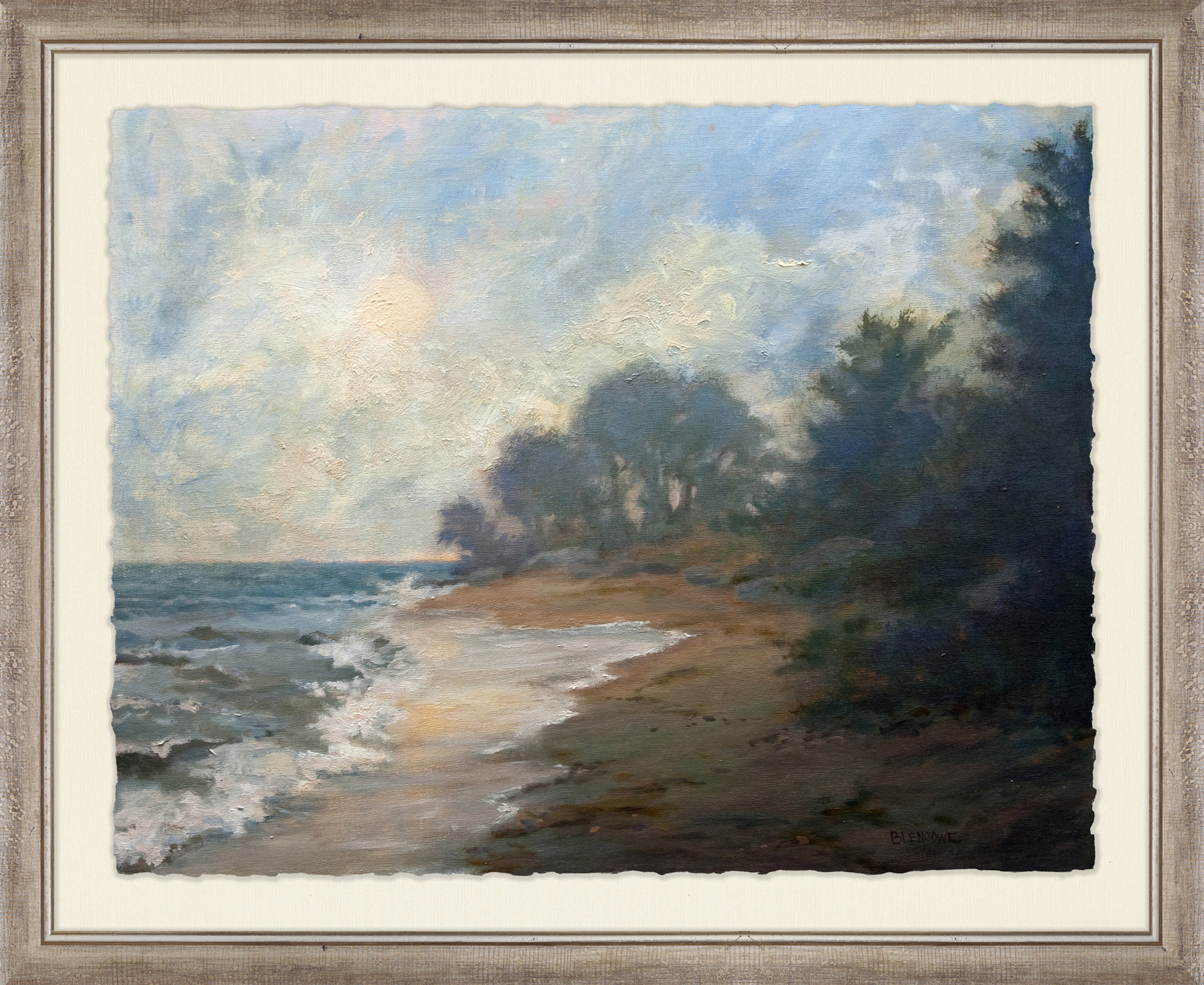 Wendover Art Group After the Storm - Picture Frame Painting on Paper ...