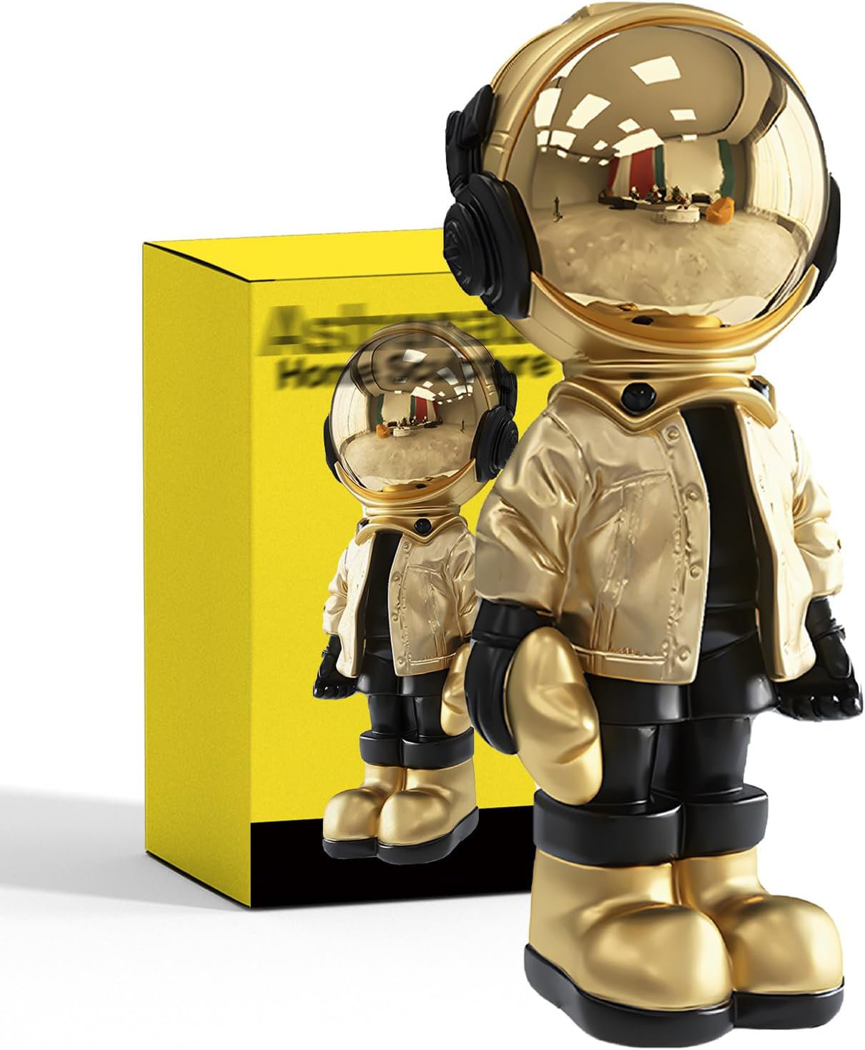 Ivy Bronx Figurine Statue Astronaut Sculpture Spaceman Decor,Sculpture ...