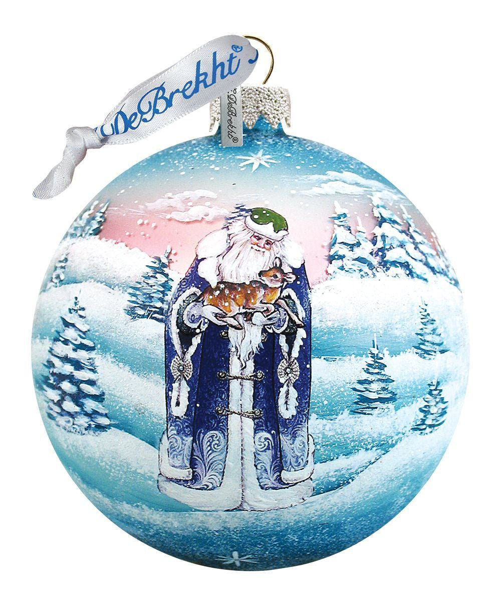 G Debrekht Holiday Splendor Father Frost Ball Ornament | Wayfair