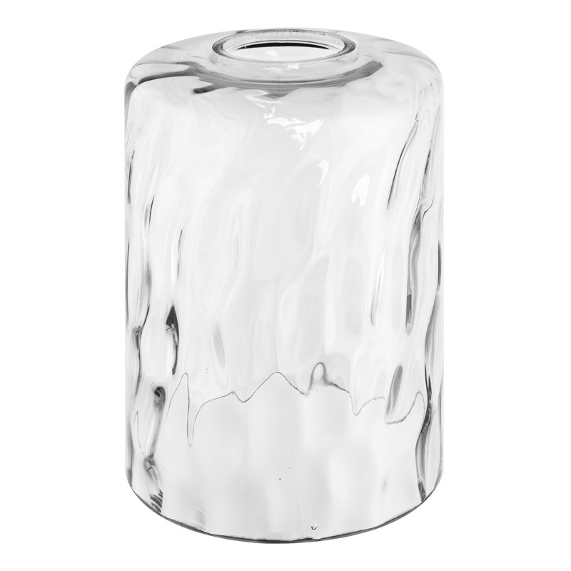 Ivy Bronx Cylindrical Water Wave Glass Lamp Shades | Wayfair