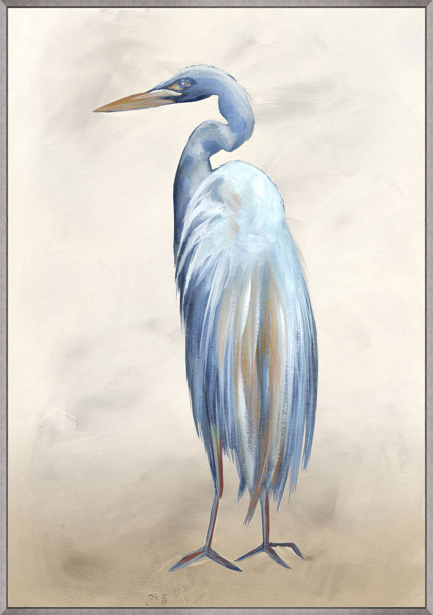 Wendover Art Group Morning Bird 2 by Lillian August - Floater Frame ...