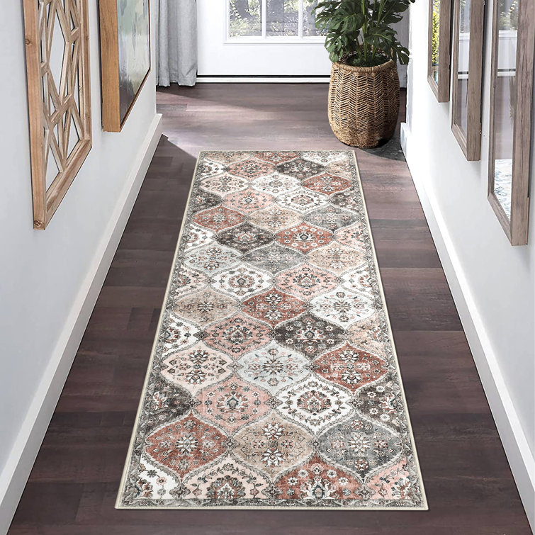 Bungalow Rose Shamequa Washable Moroccan Rug & Reviews | Wayfair