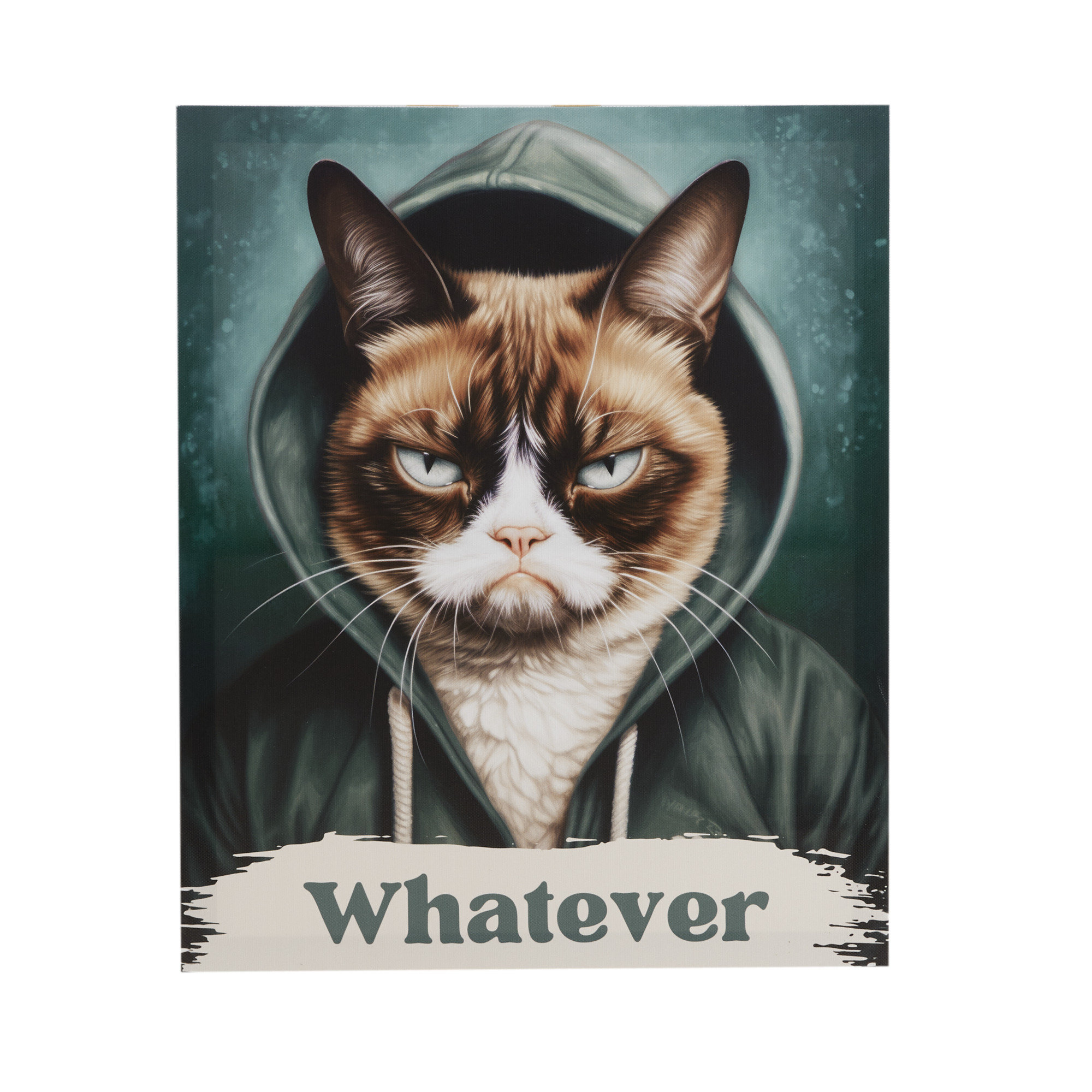 Trinx Grumpy Cats Whatever by Tessa Kane Print & Reviews | Wayfair