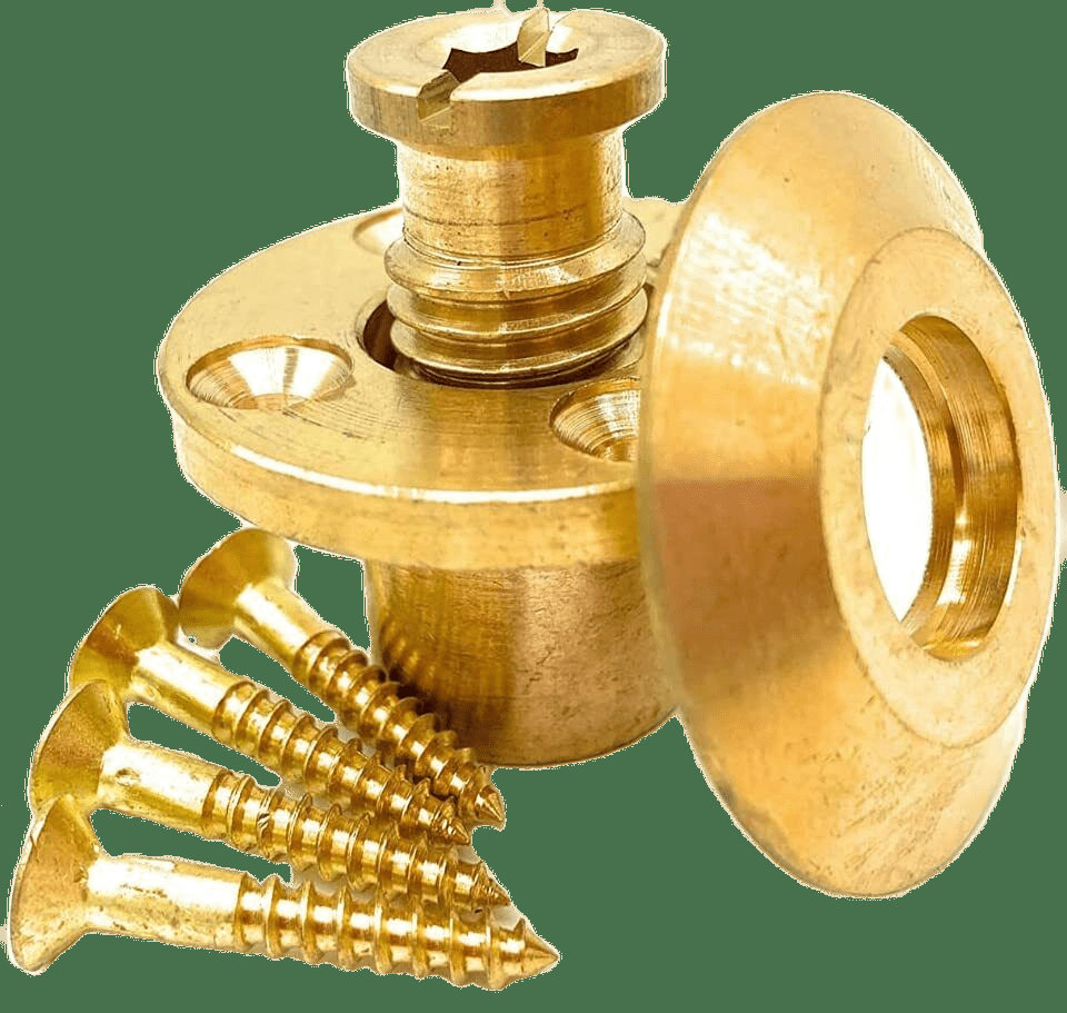 Axe - Wood Deck Brass Anchor With Collar For Pool Safety Cover ...