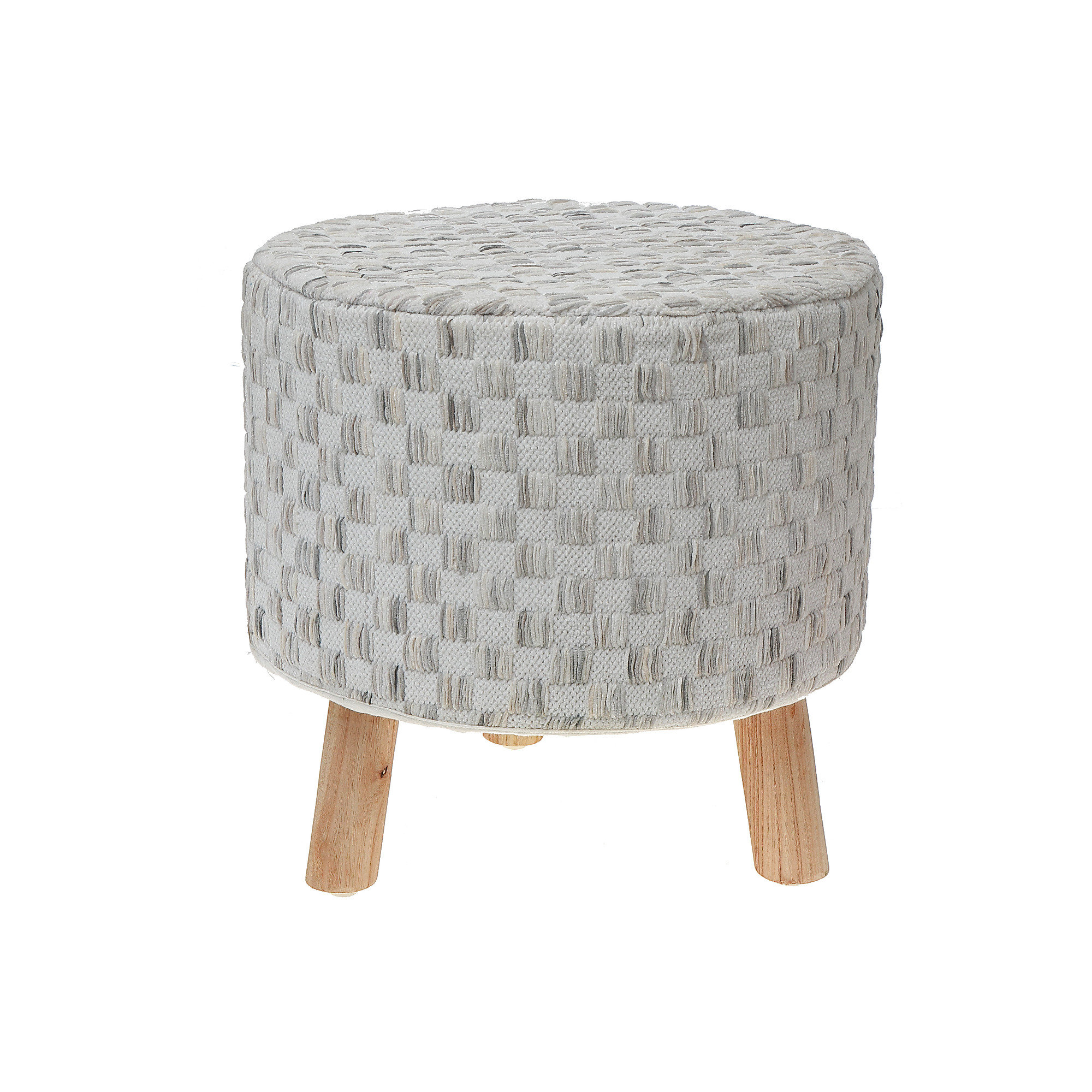 iH casadécor Solid + Manufactured Wood Accent Stool | Wayfair