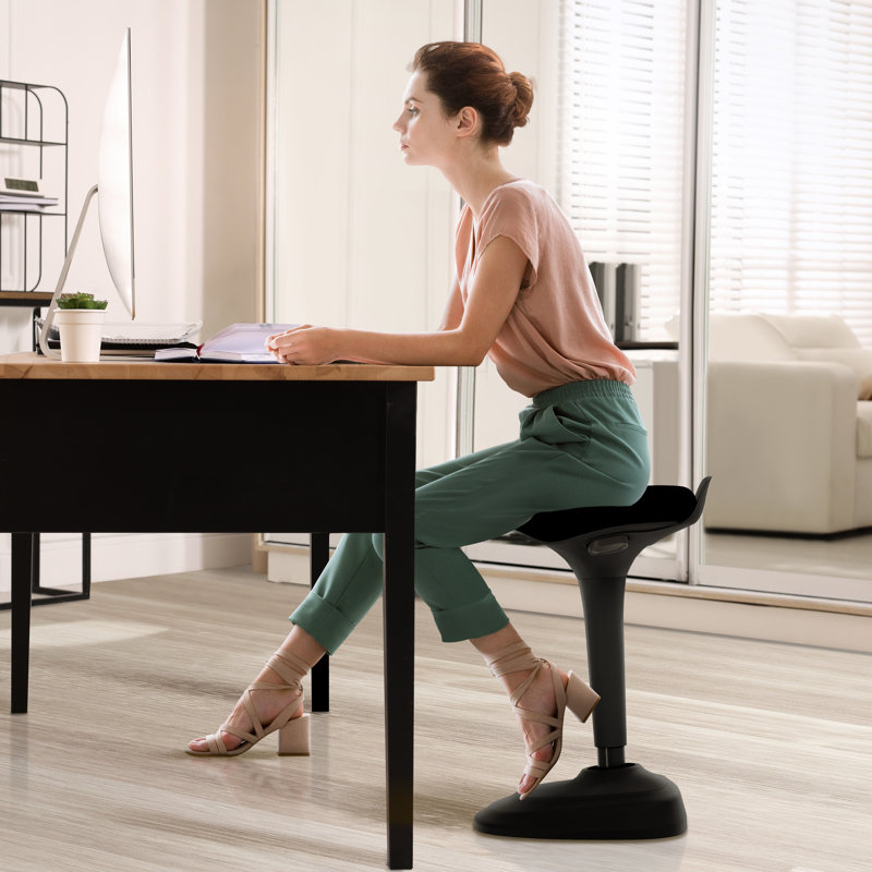 Latitude Run® Alaynia Height Adjustable Active Stool & Reviews | Wayfair