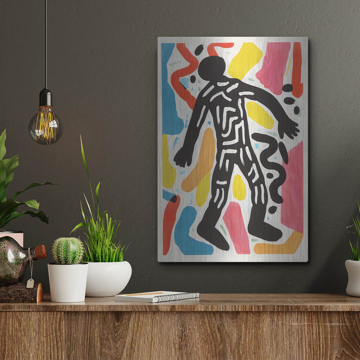 Winston Porter 'At The Crime Scene' by Andreas Magnusson Metal Wall Art ...