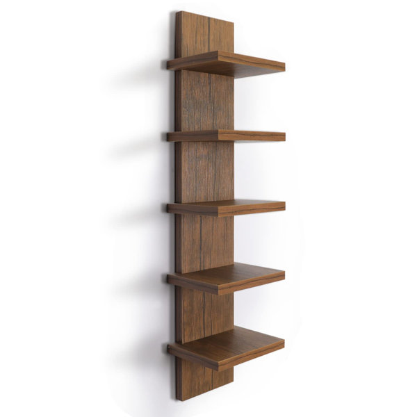 Hokku Designs Wilem 5 Piece Tiered Wood Tiered Shelf | Wayfair