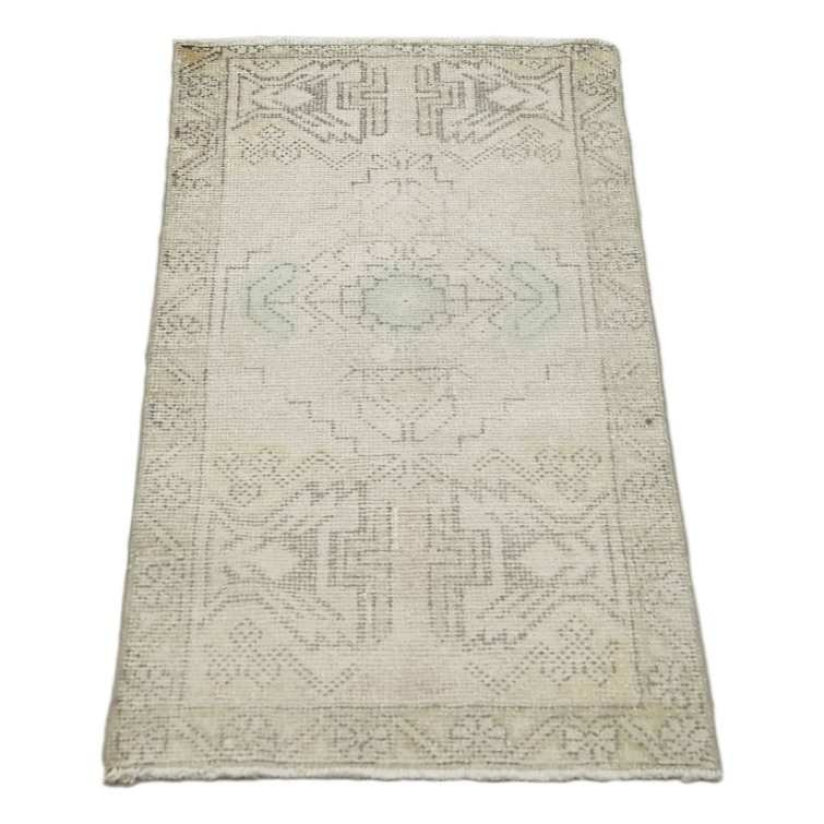 Latitude Vive Inabinet Vintage Hand Woven Hand Knotted 53 X 100 Beige ...