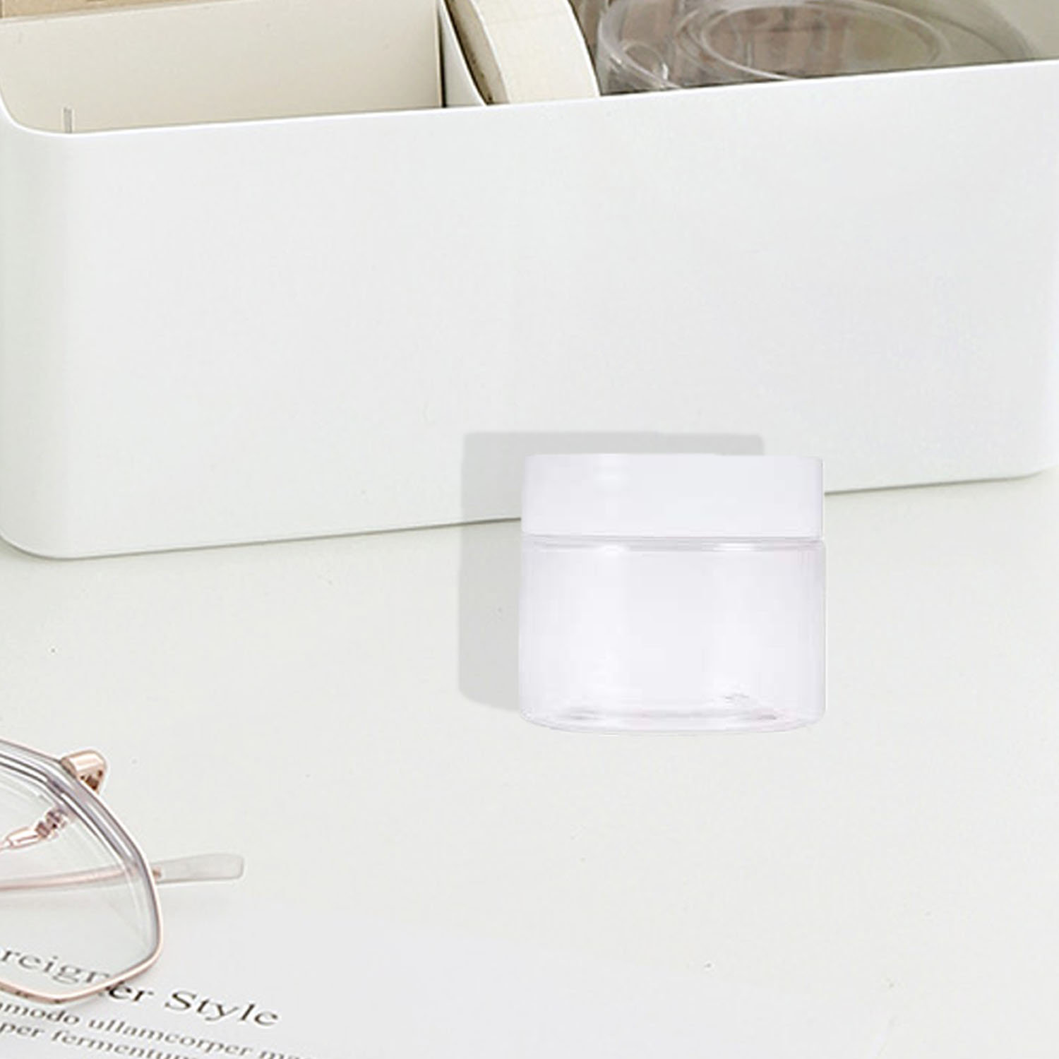Hokku Designs Cosmetic Storage Container - Set of 18 | Wayfair