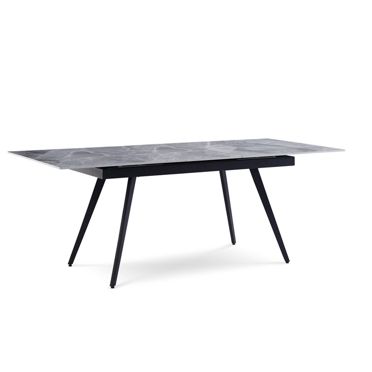 Corrigan Studio® Lovise Extendable Self-Storing Leaf Dining Table | Wayfair