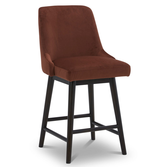 Corrigan Studio® Luong 26'' Swivel Counter Stool & Reviews | Wayfair