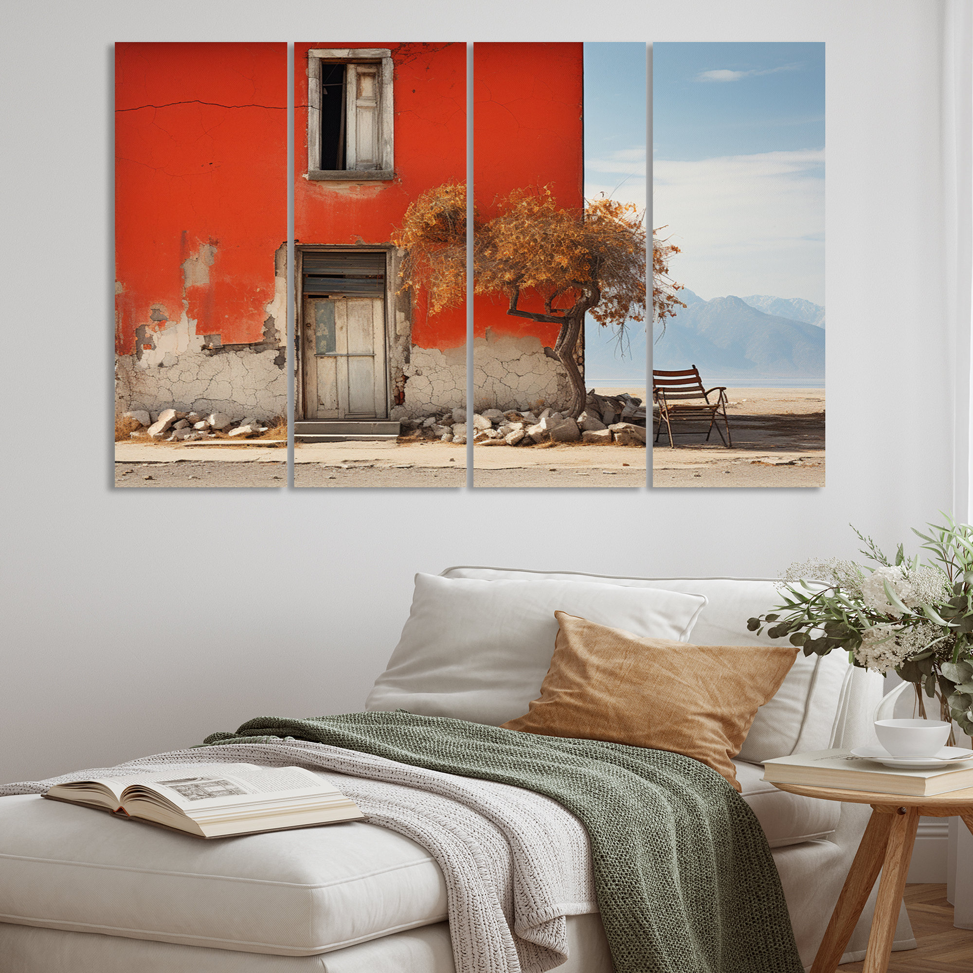 Ebern Designs Travel Photo Hidden Gems I On Canvas 4 Pieces Print | Wayfair