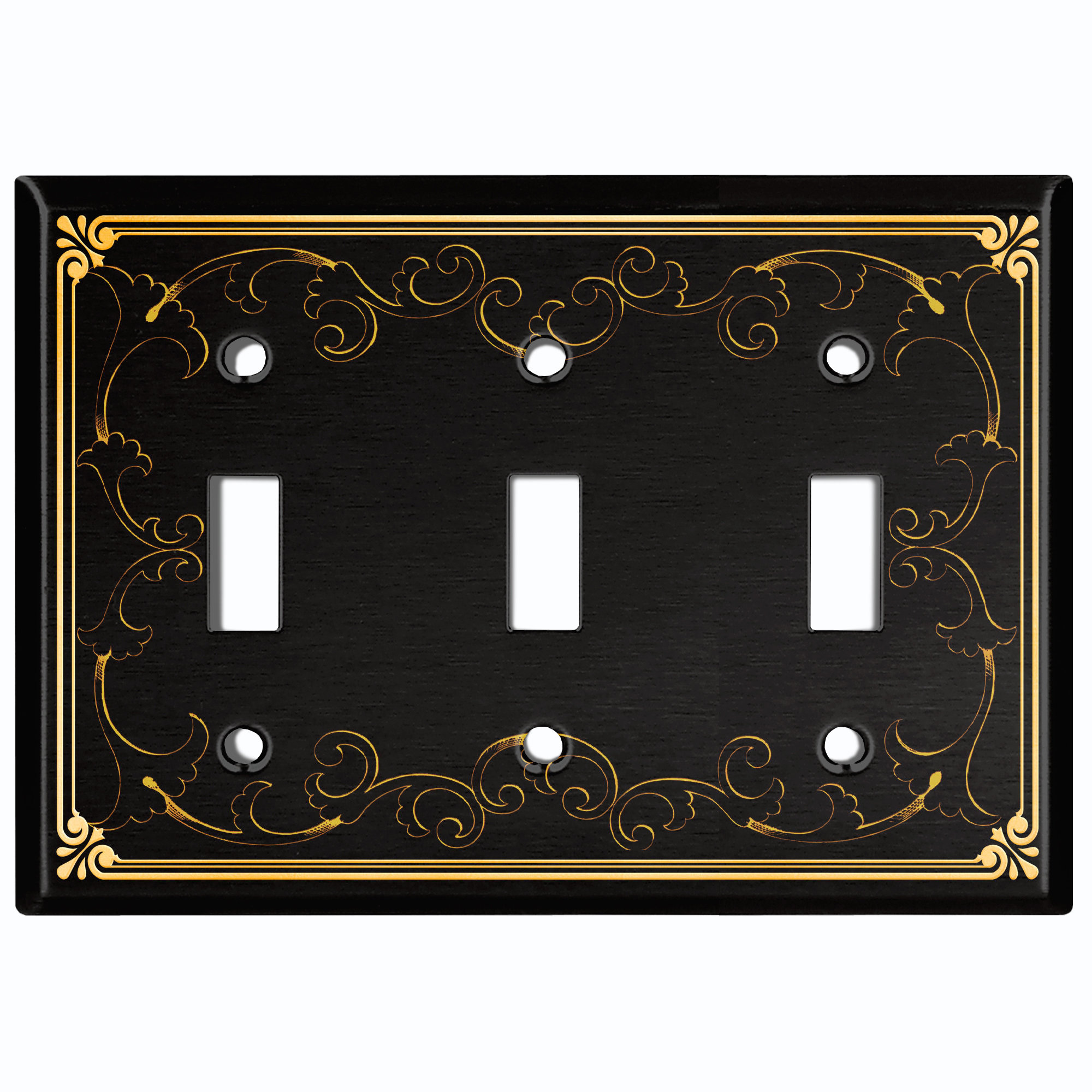 WorldAcc Metal Light Switch Plate Outlet Cover (Victorian Vintage ...