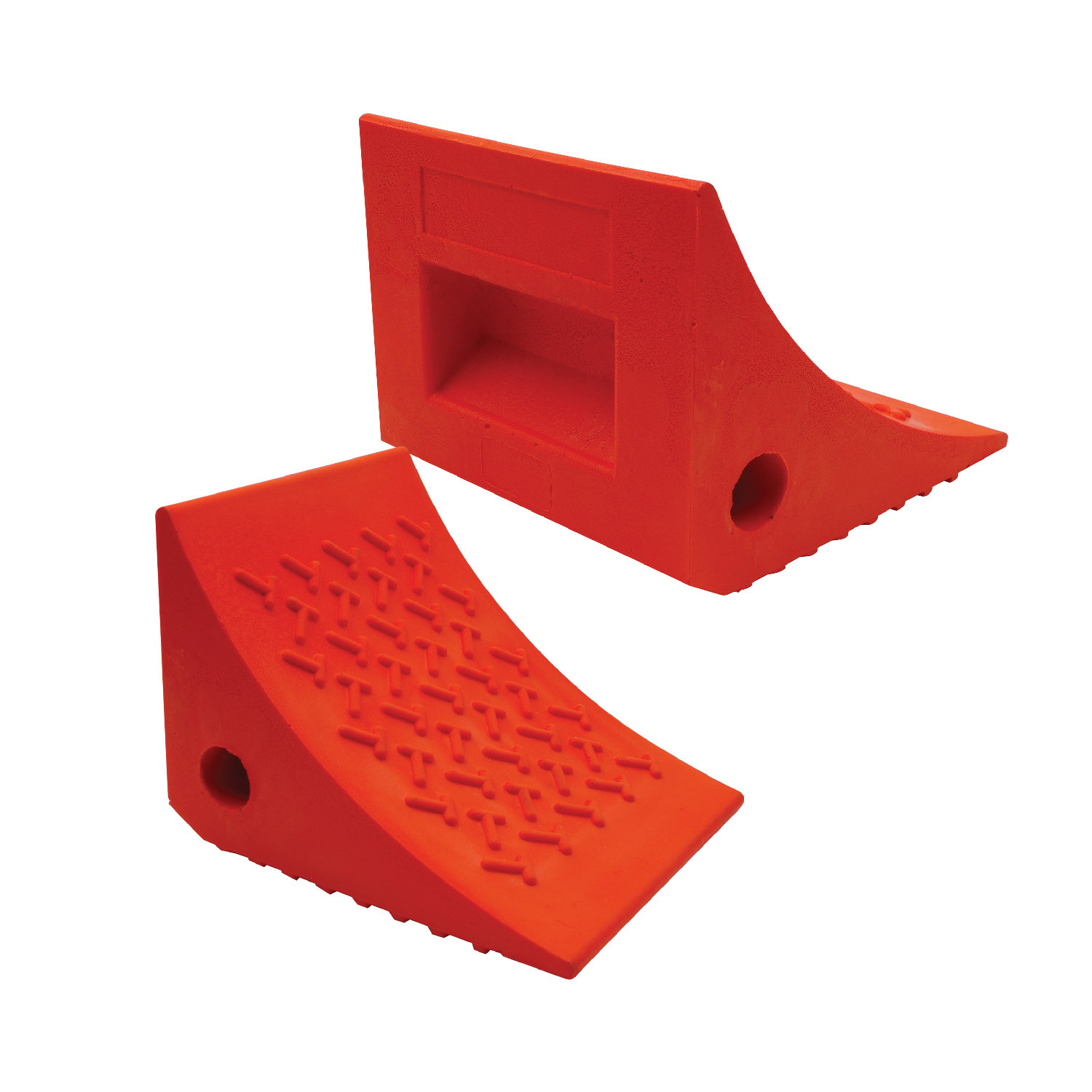 Security Man Securityman 2 Pack Wheel Chocks - Constructed Of Heavy ...