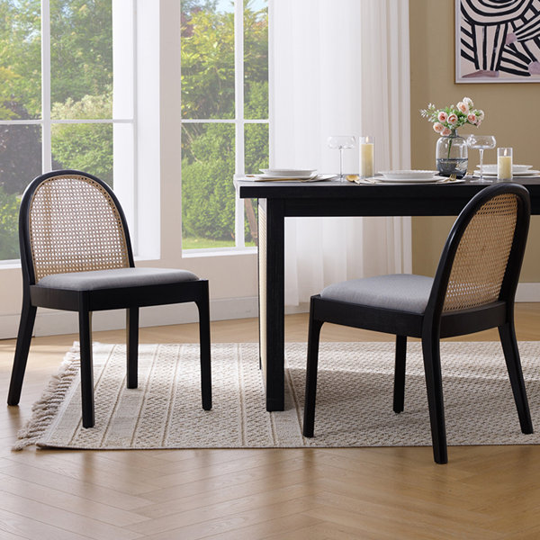 Hokku Designs Kashtyn Fabric Solid Back Side Chair & Reviews | Wayfair