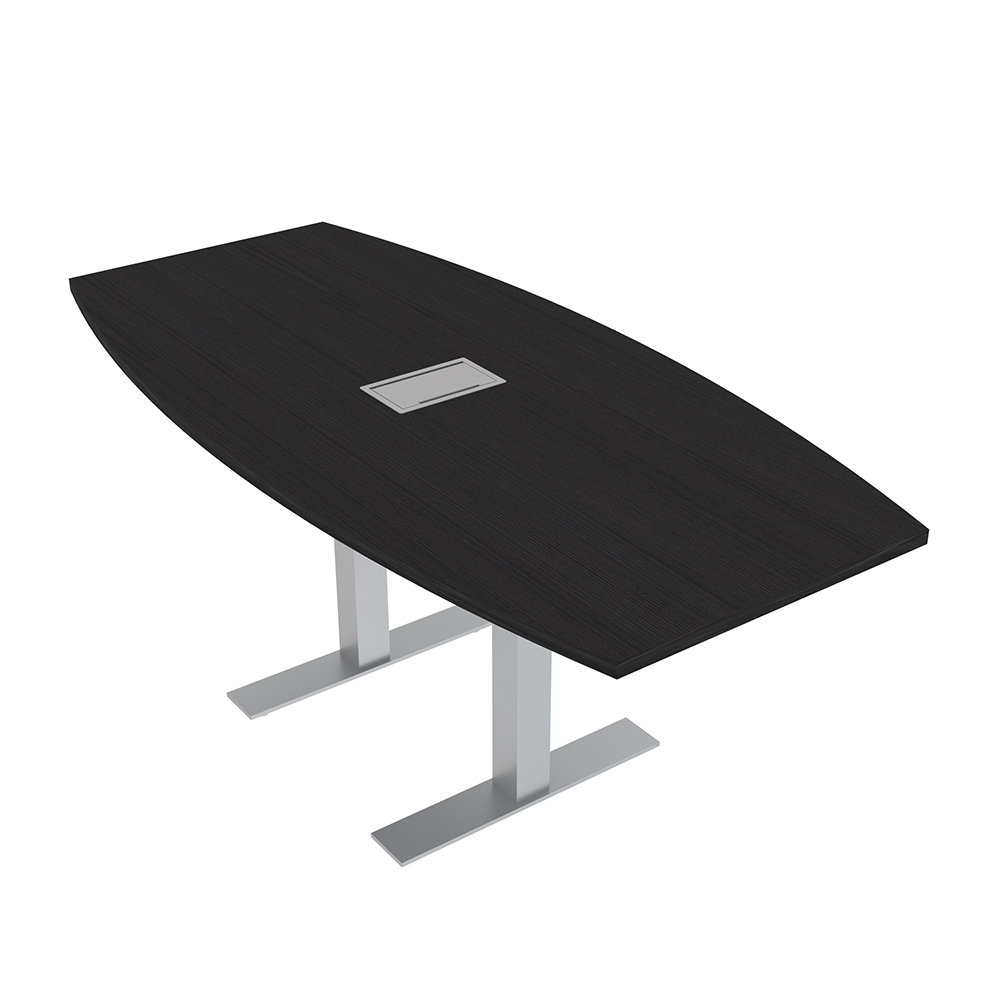 Skutchi Designs, Inc. 6 Person Small Boat Conference Table with T Bases ...