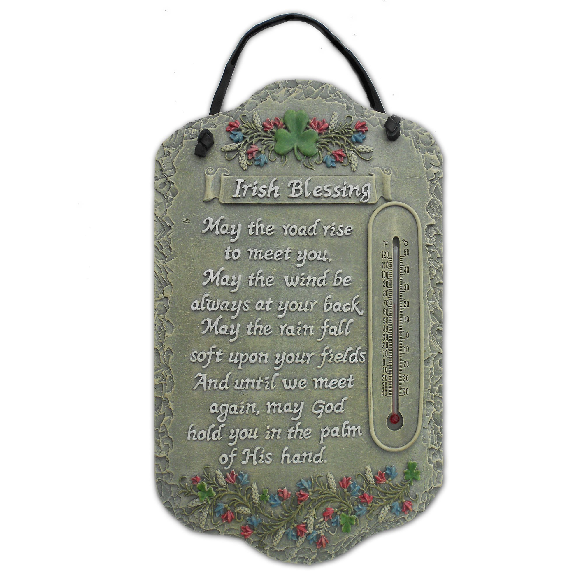 Winston Porter Welcome Sign, 'Irish Blessing' Polyresin Wall Décor ...