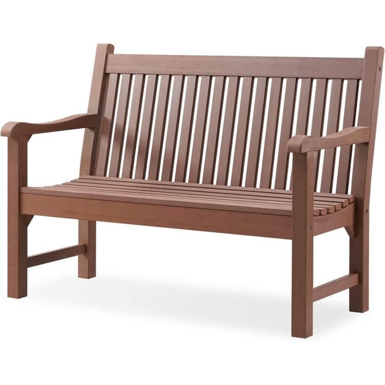 Wildon Home® All-Weather Outdoor Bench That Never Rot And Fade, Suit ...