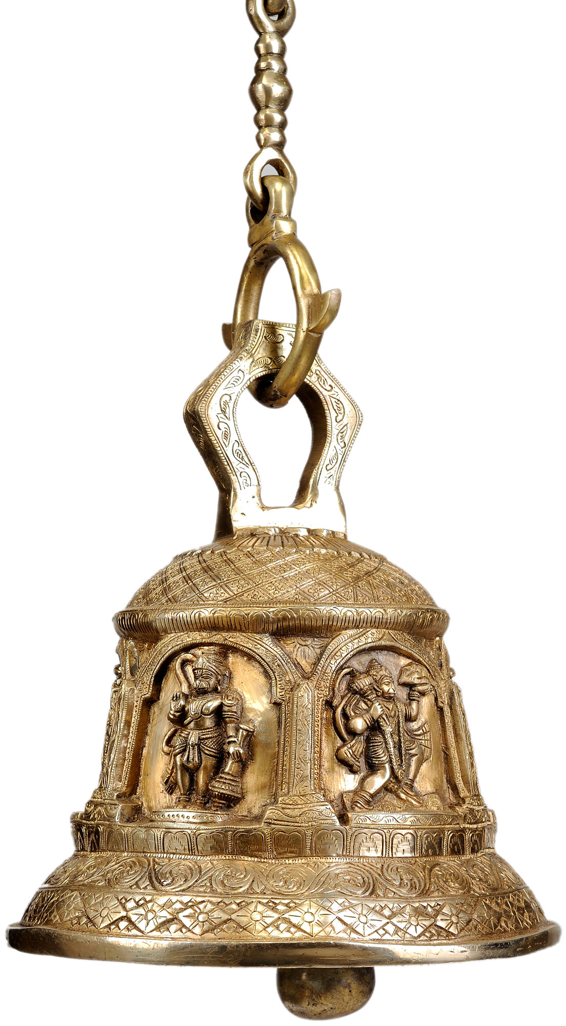 Exotic India Cloche avec Shri Ram, Lakshman, Sita et Hanuman Ji ...