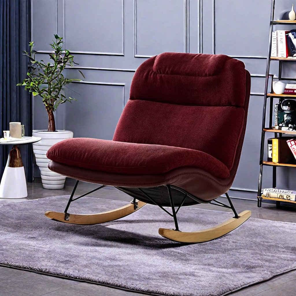 SUPROT Italian style modern simple leisure rocking chair | Wayfair