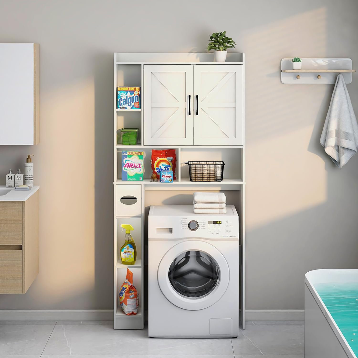 Gracie Oaks Chillon Bathroom Storage | Wayfair