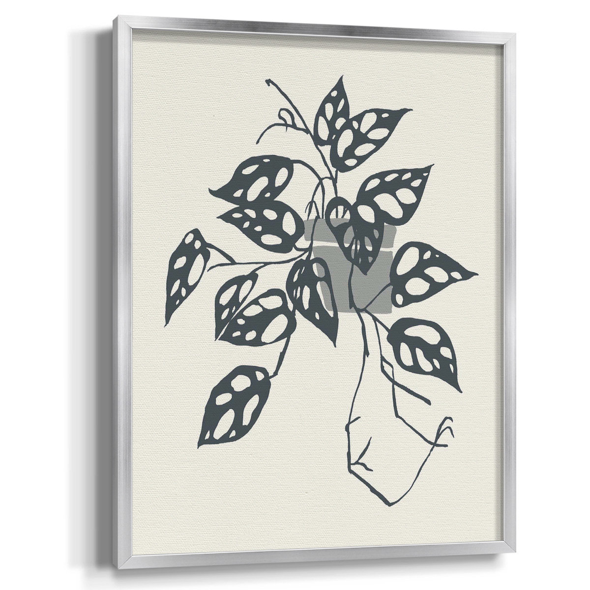 Winston Porter Grey Arches II Framed Print | Wayfair