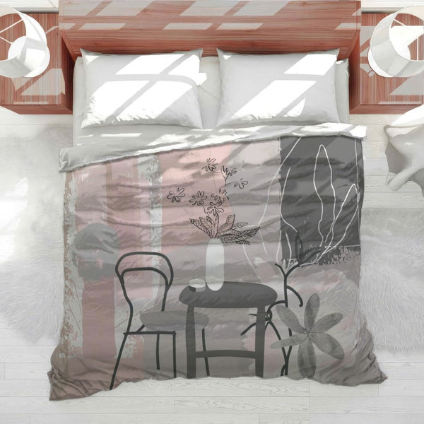 VisionBedding Interior Sketch Bedding Cool Pattern Duvet Cover ...