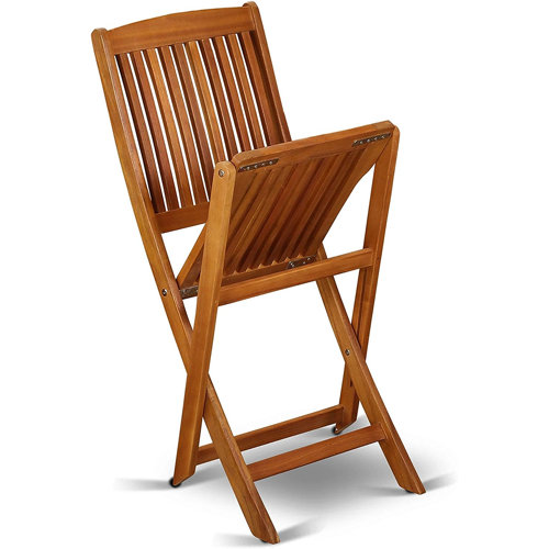 Longshore Tides Luciano Outdoor Folding Dining Side Chair & Reviews ...
