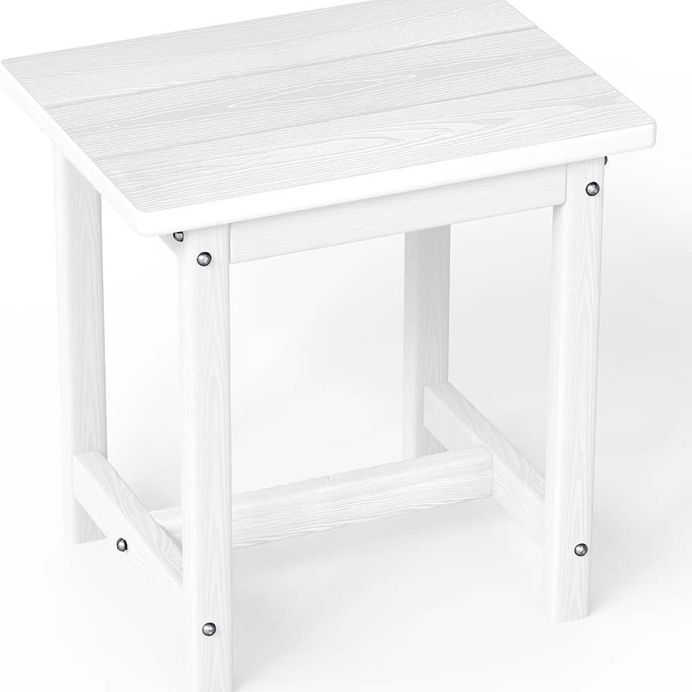 Dovecove Side Table,Sturdy Small Outdoor Tables, Weather-Resistant ...