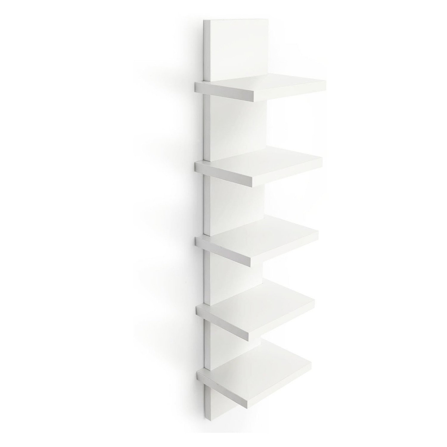 QICQA 5-layer wall shelf vertical column rack | Wayfair