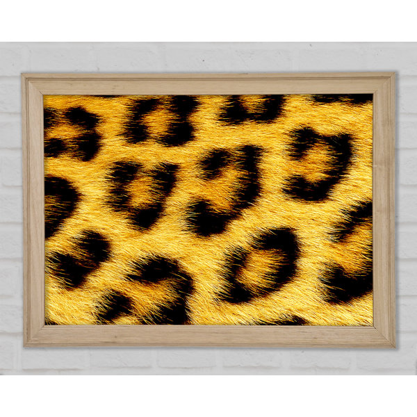 Canora Grey Leopard Print - Single Picture Frame Print | Wayfair.co.uk