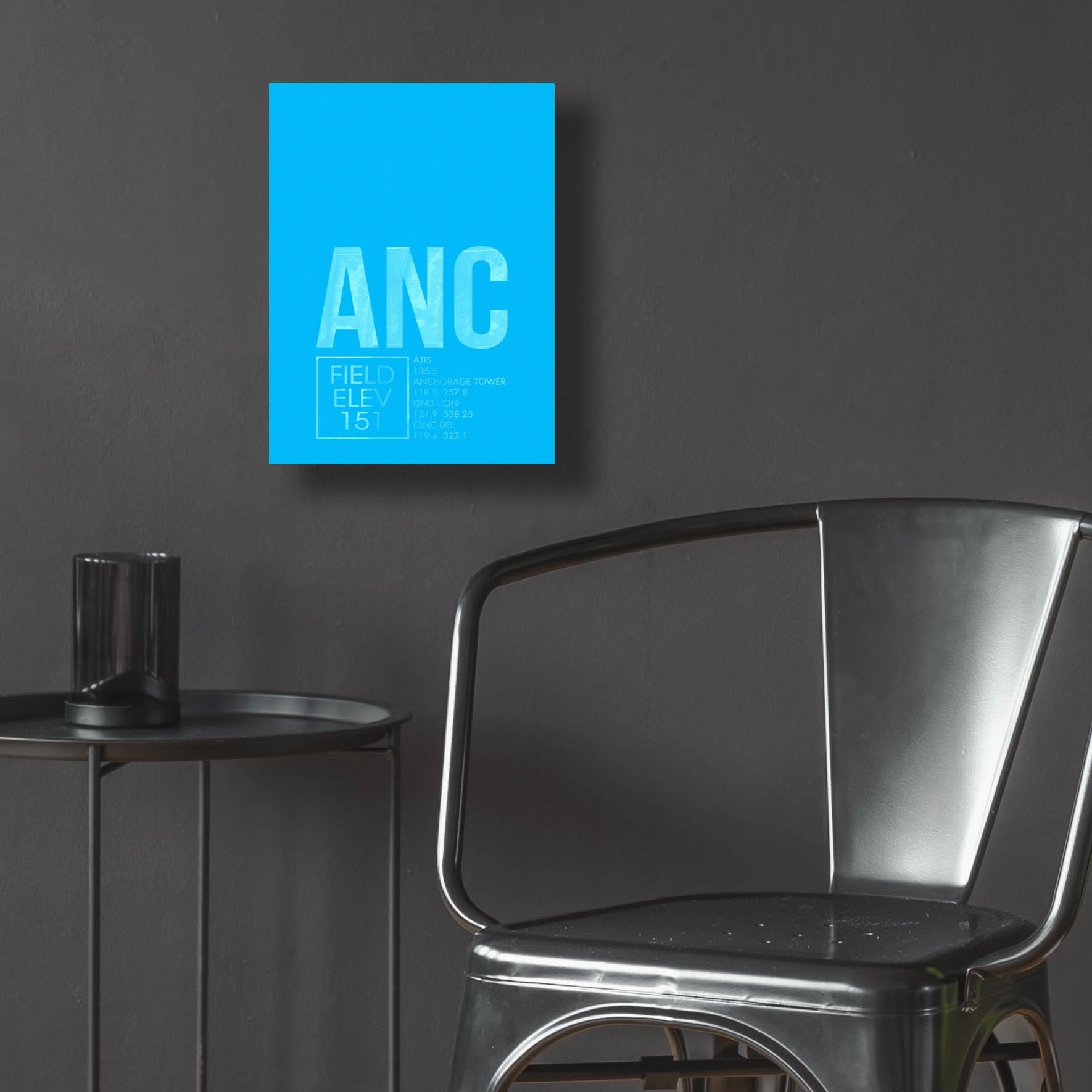Latitude Run® 'ANC ATC' by O8 Left, Acrylic Glass Wall Art | Wayfair