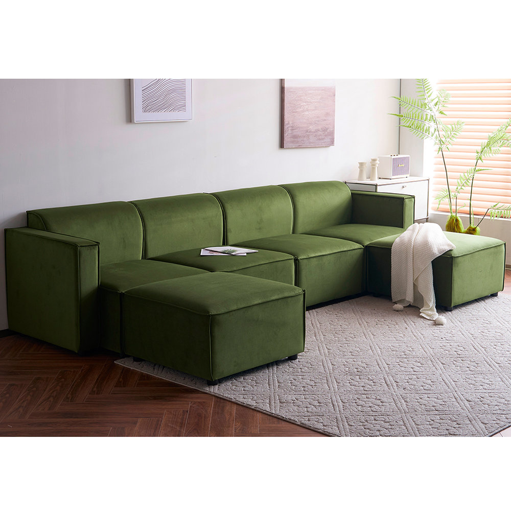 17 Stories Necie 6 - Piece Living Room Set | Wayfair.co.uk