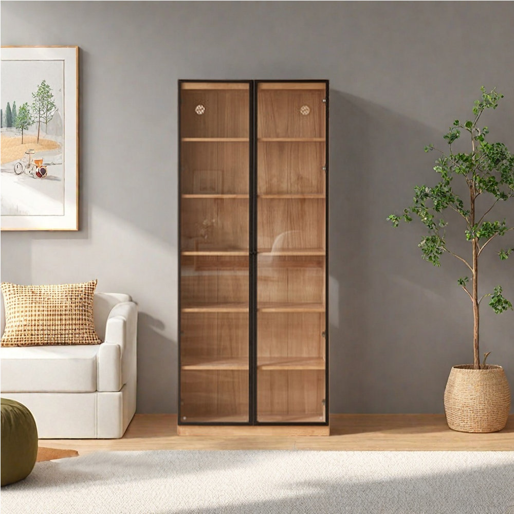 Kaoloupin Modern style closed bookcase | Wayfair