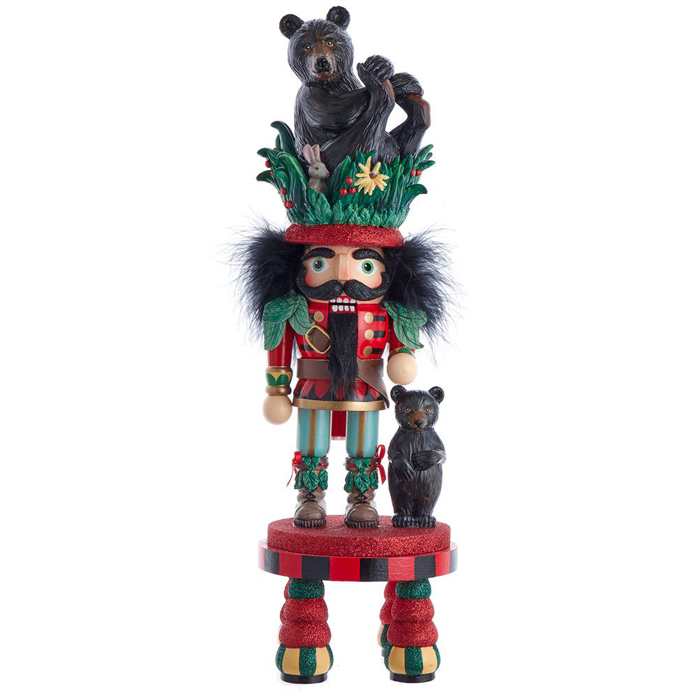Kurt Adler 18-Inch Hollywood Black Bear Hat Nutcracker - Wayfair Canada