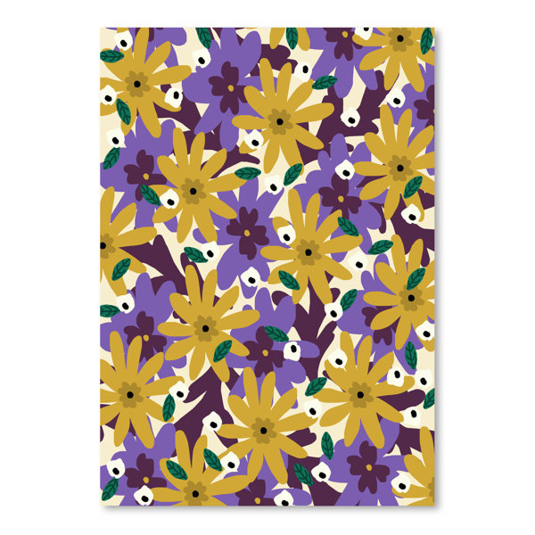 Marlow Home Co. Bounaga Its Okay To Be Different Floral - No Frame Art ...