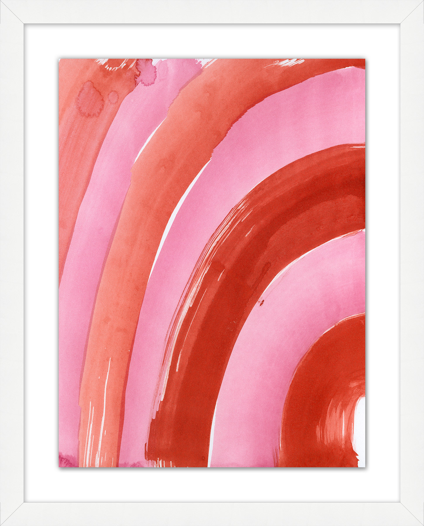 Wendover Art Group Over the Pink Rainbow 2 by Nathan Turner - Shadowbox ...