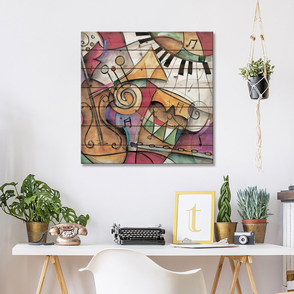 Red Barrel Studio® Jazz It up I by Eric Waugh - Painting Print | Wayfair