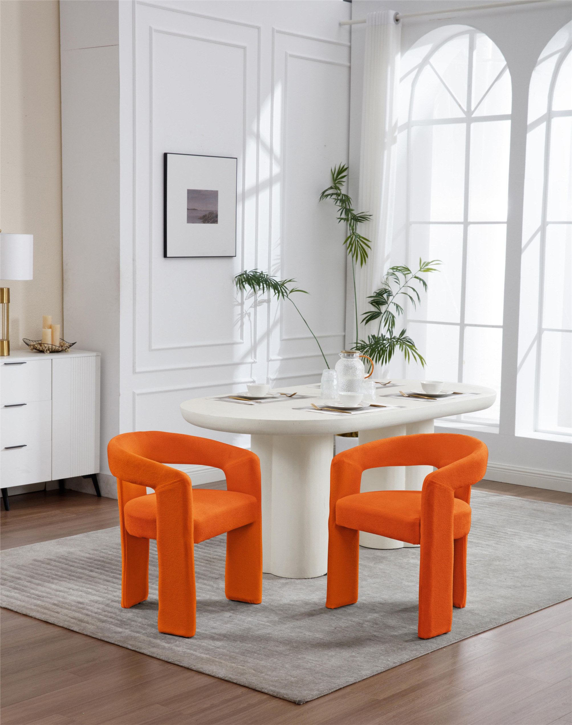 Orren Ellis Comfortable Dining Chair Set Of Two For Various Home Decor ...