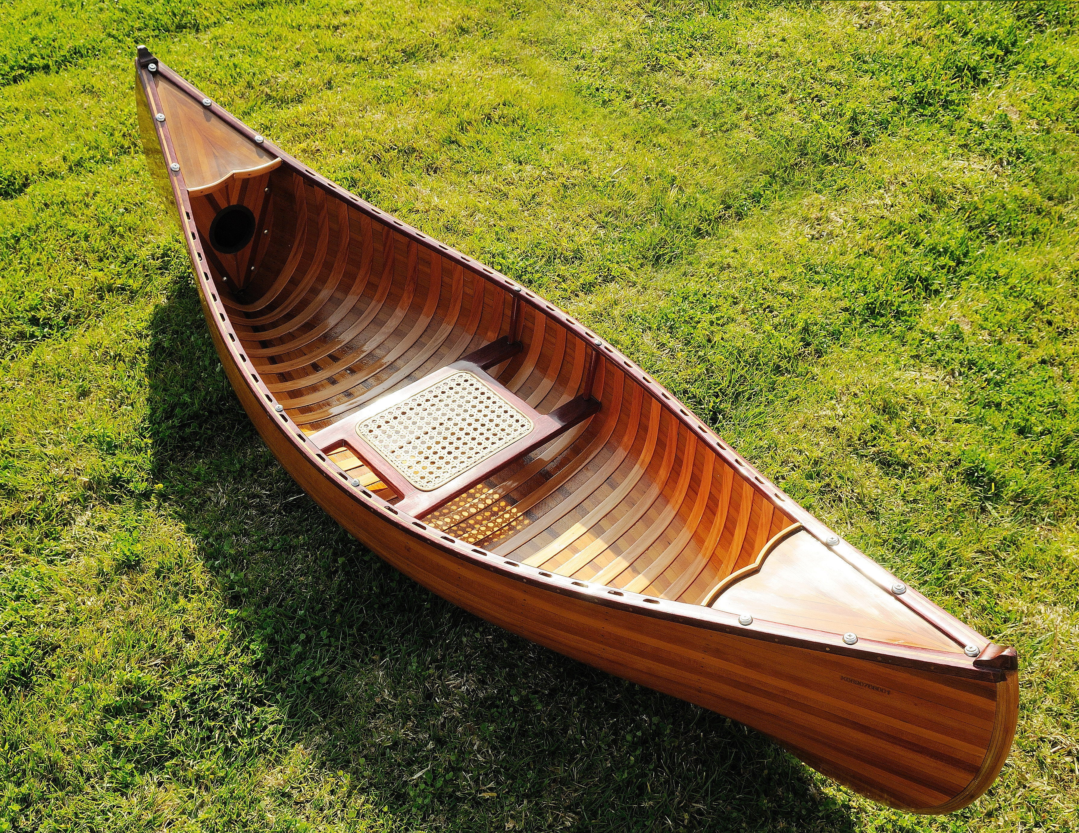 Old Modern Handicrafts 6 Ft Wooden Display-Only Canoe With Ribs | Wayfair