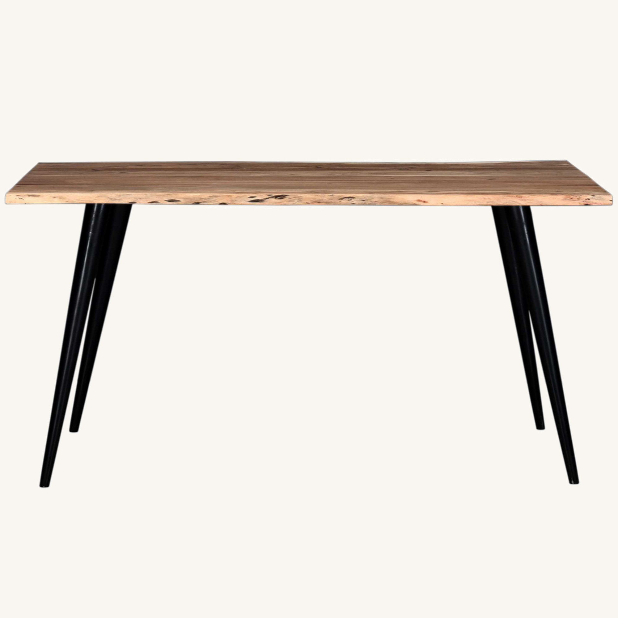 Ivy Bronx Noboa Metal Base Dining Table | Wayfair