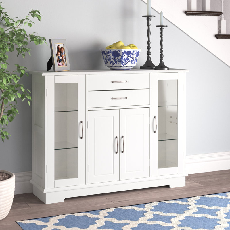 Ebern Designs 42" Wide 2 Drawer Sideboard & Reviews | Wayfair