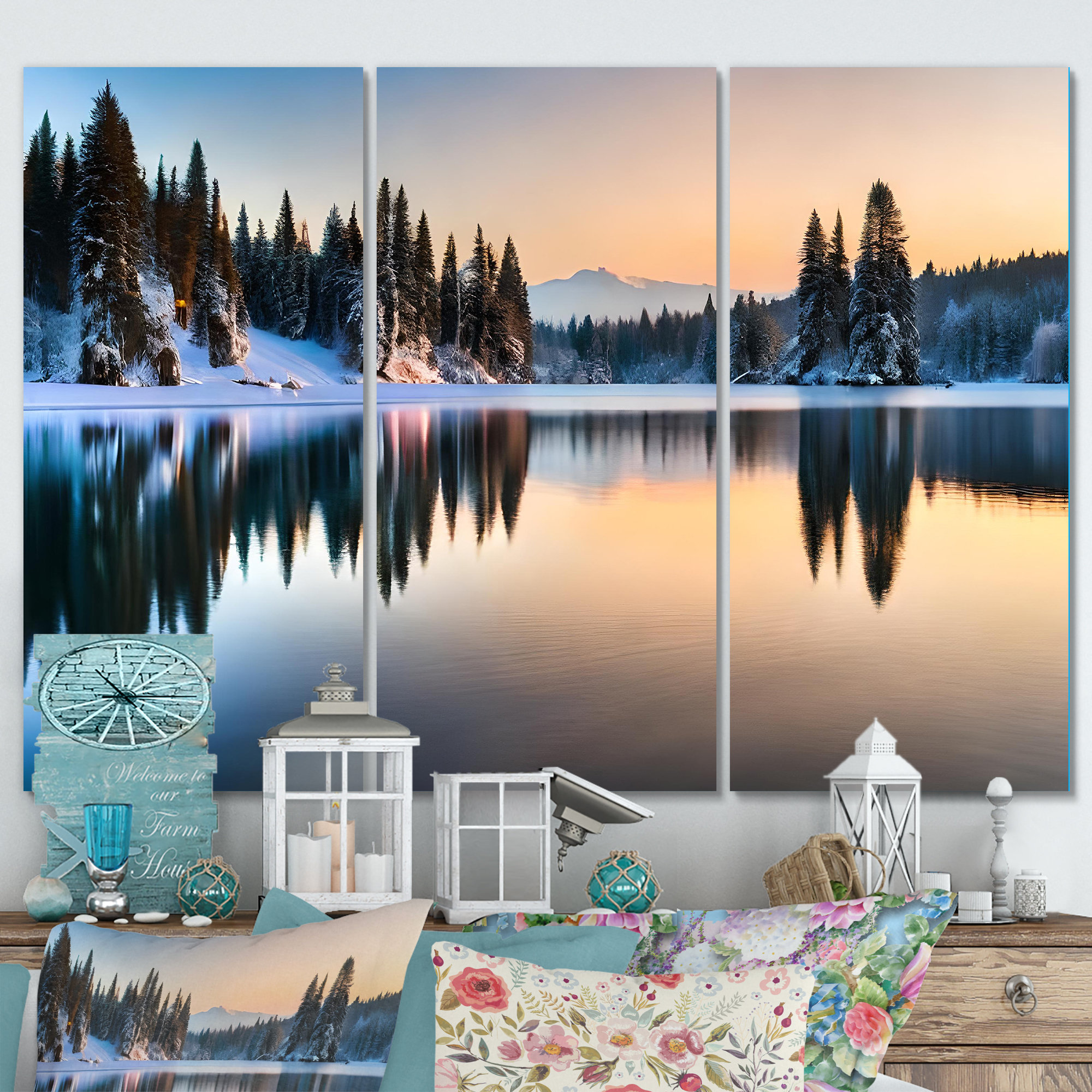 Millwood Pines Winter Alaskan Beauty V - Landscapes Wall Decor Set ...
