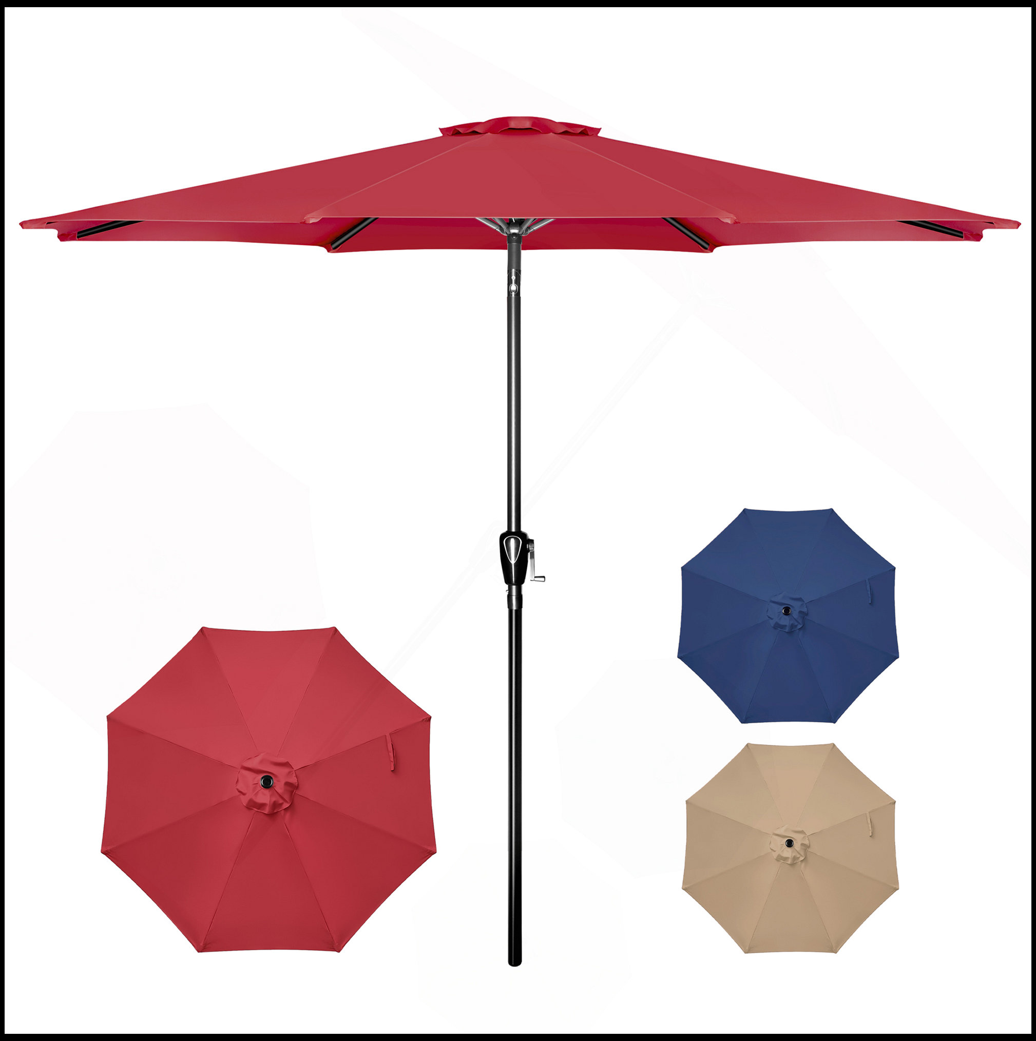 Arlmont & Co. Parasol de table 10 pi - Wayfair Canada