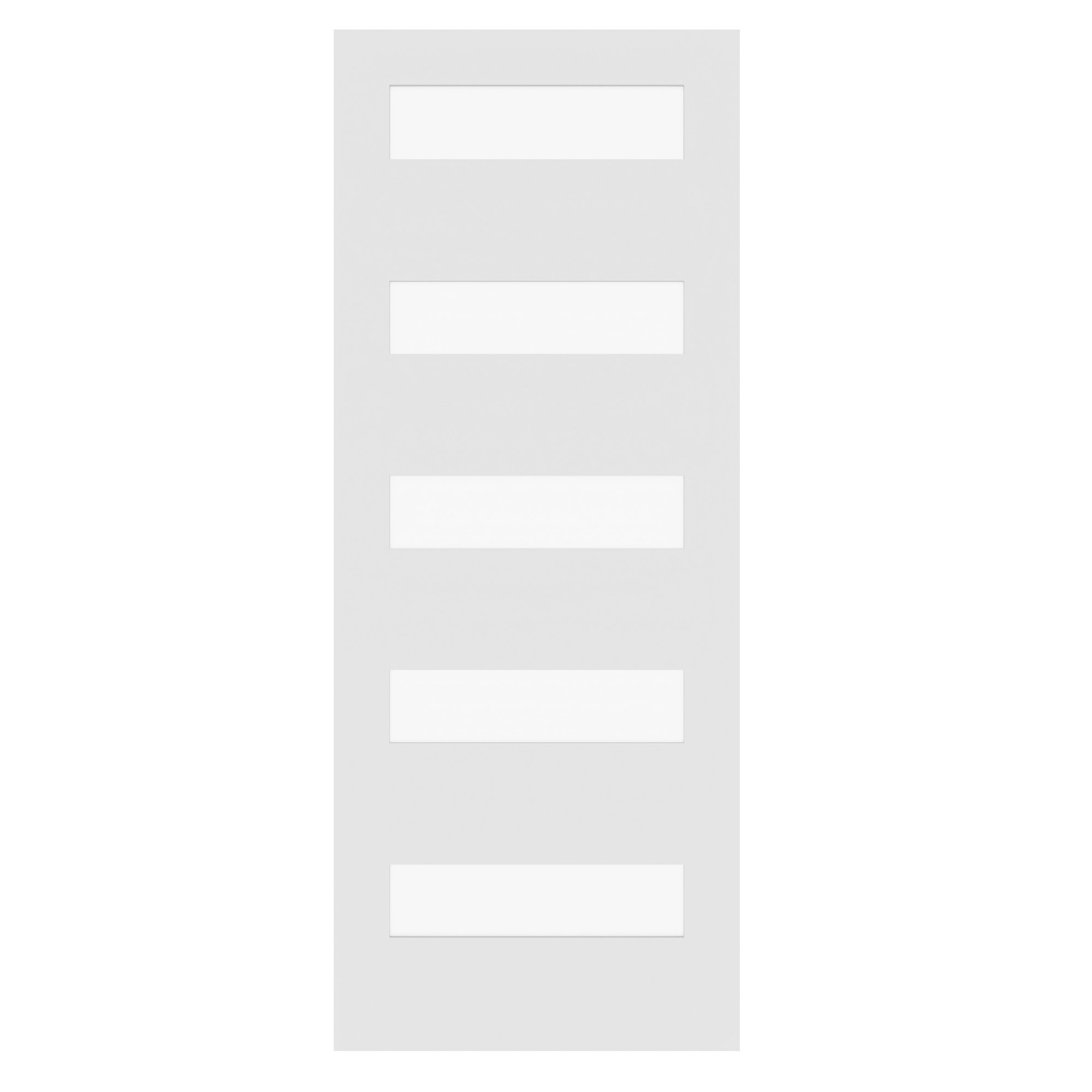 Stile Doors Porte standard en verre et bois massif givré 5 Lite et avis ...