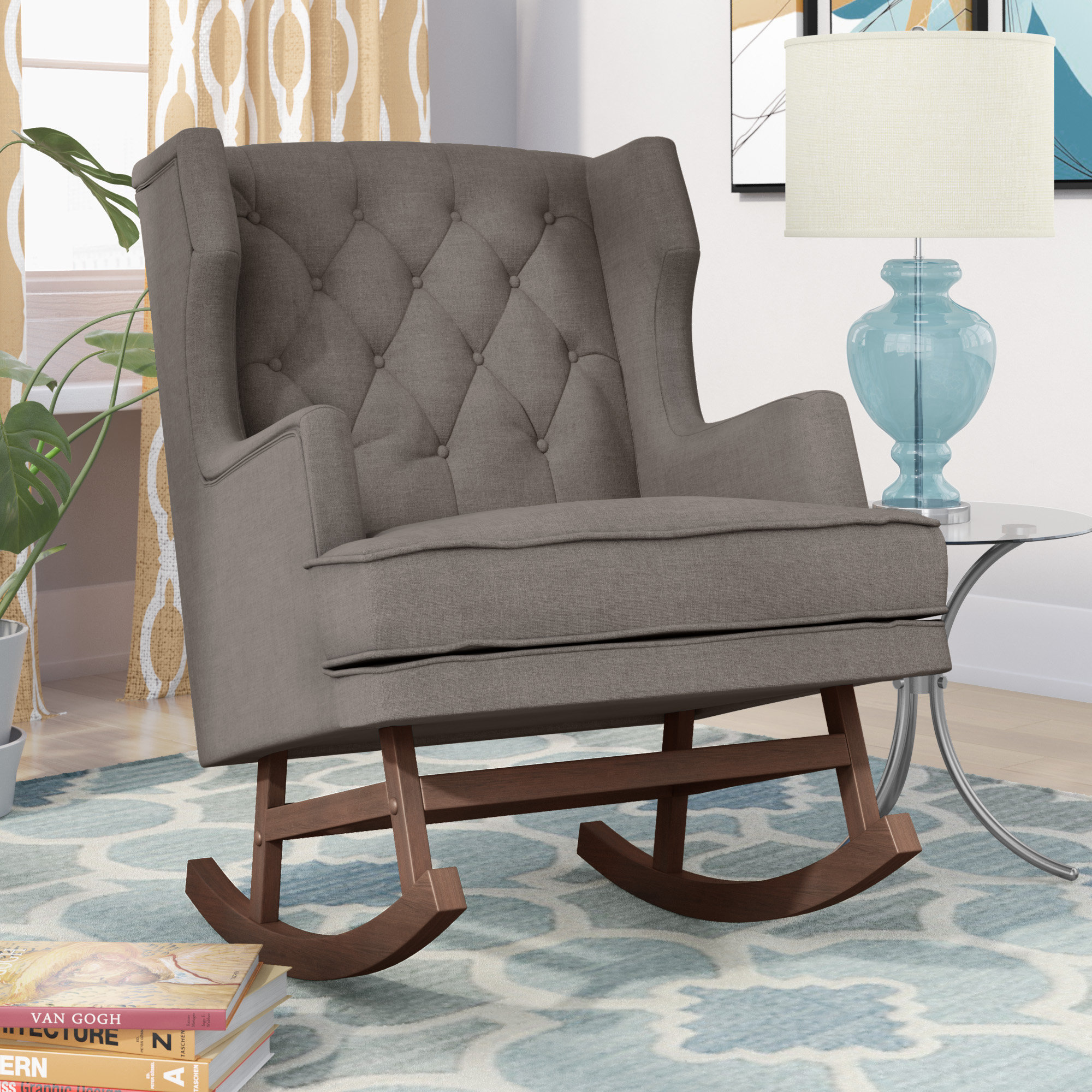 Harriet Bee Keilan Rocking Chair & Reviews | Wayfair