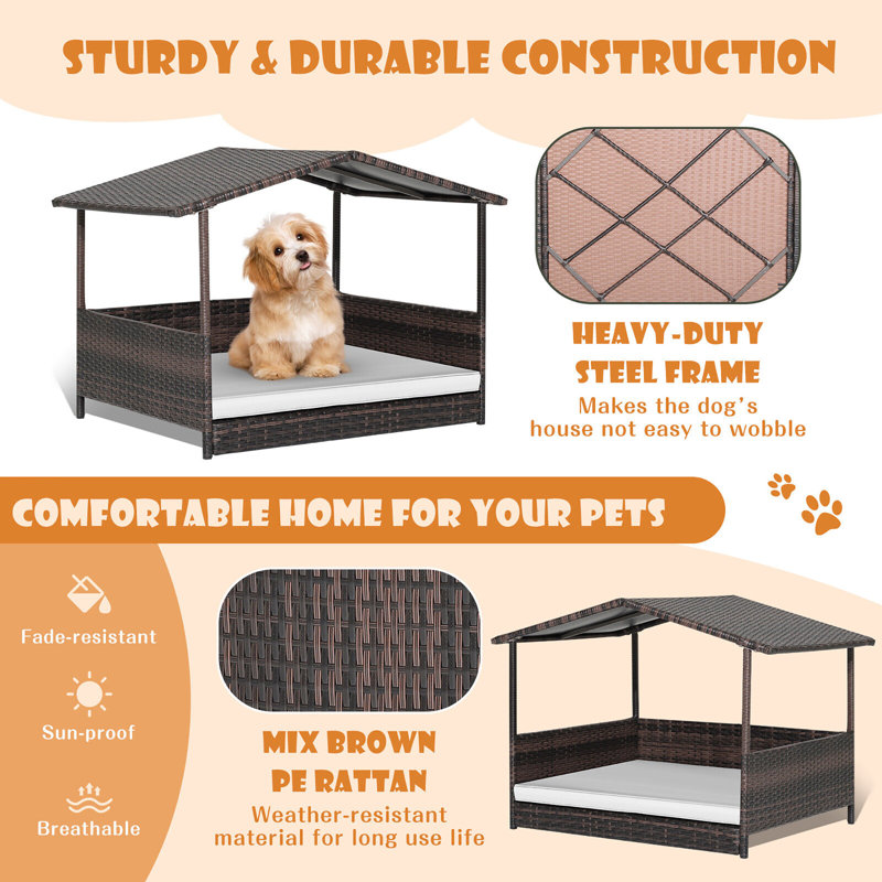 Archie & Oscar™ Edmont Portable Dog House | Wayfair