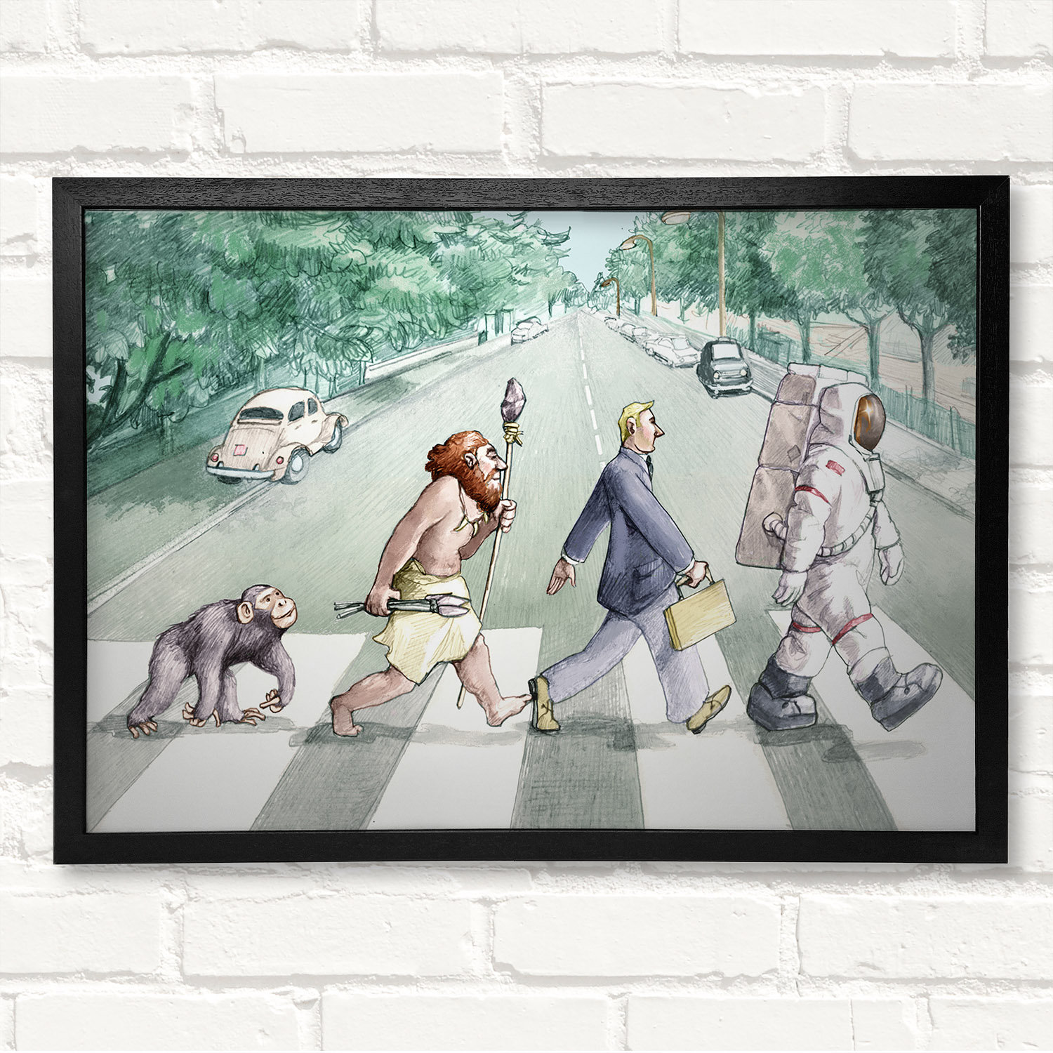 Ophelia & Co. Closed Corner Frame Art Prints on Wood | Wayfair.co.uk